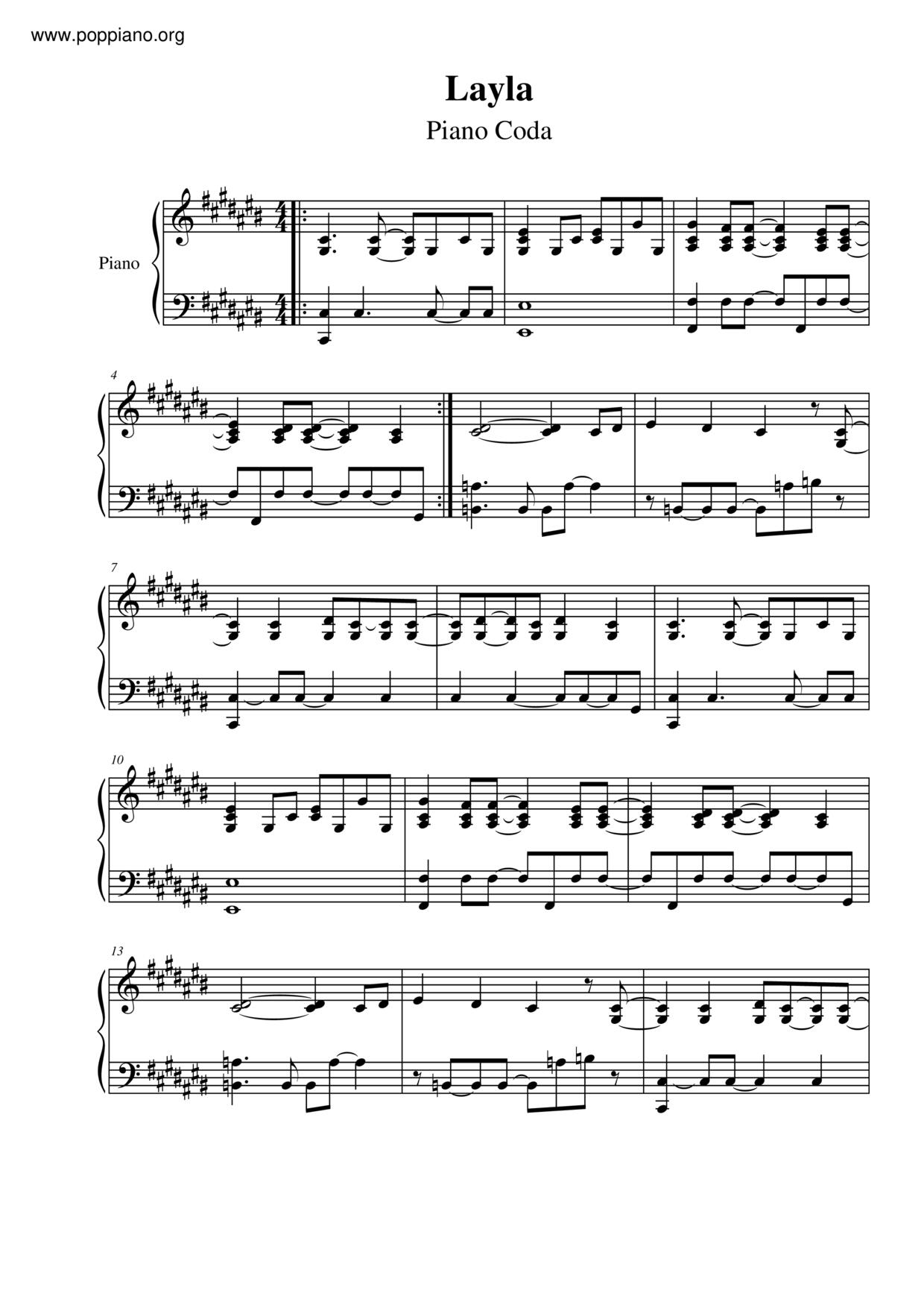 Piano Coda Layla pdf piano-coda-layla-pdf
