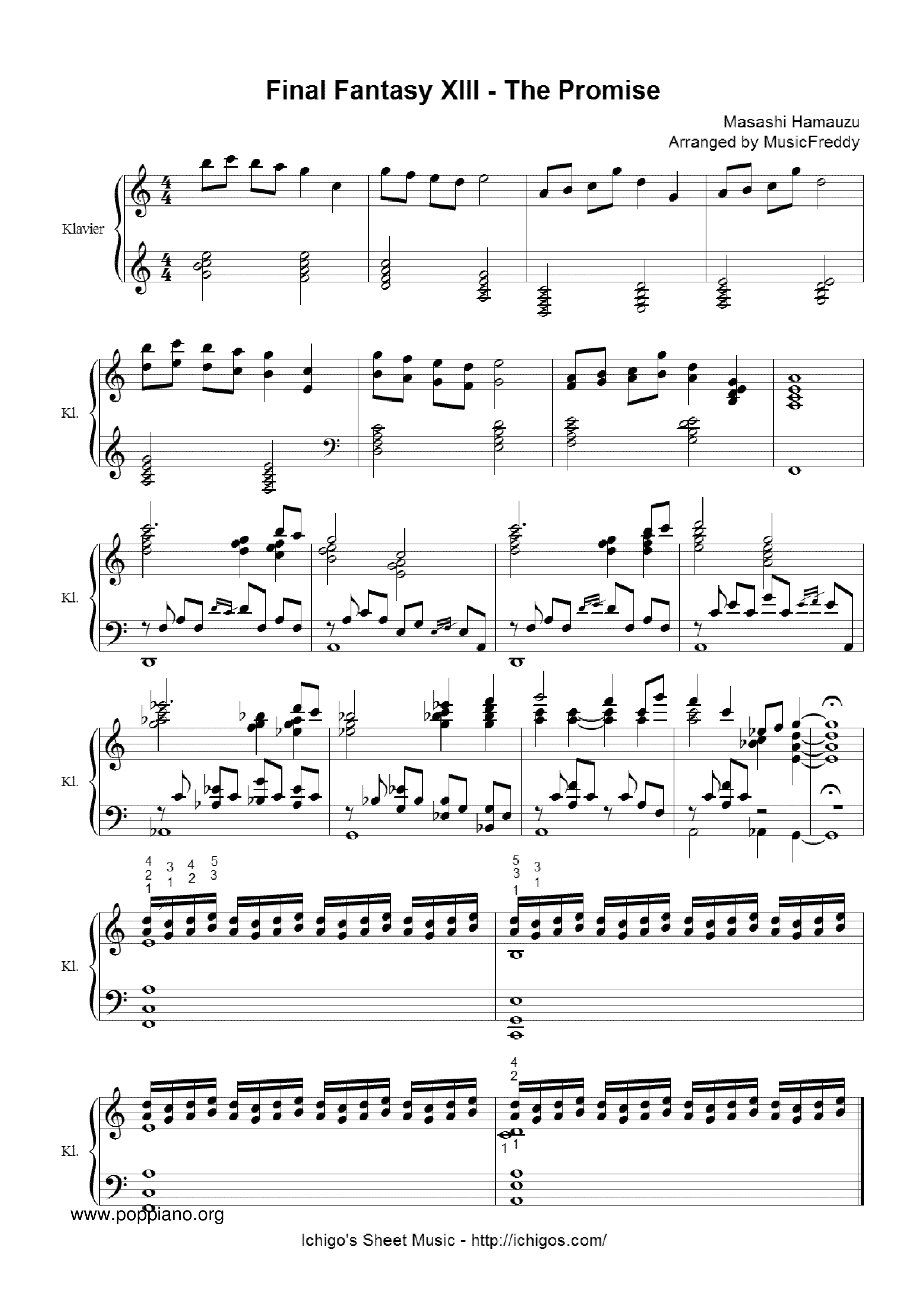 The Promise- PDF琴譜免費下載 | 香港流行鋼琴協會 ★