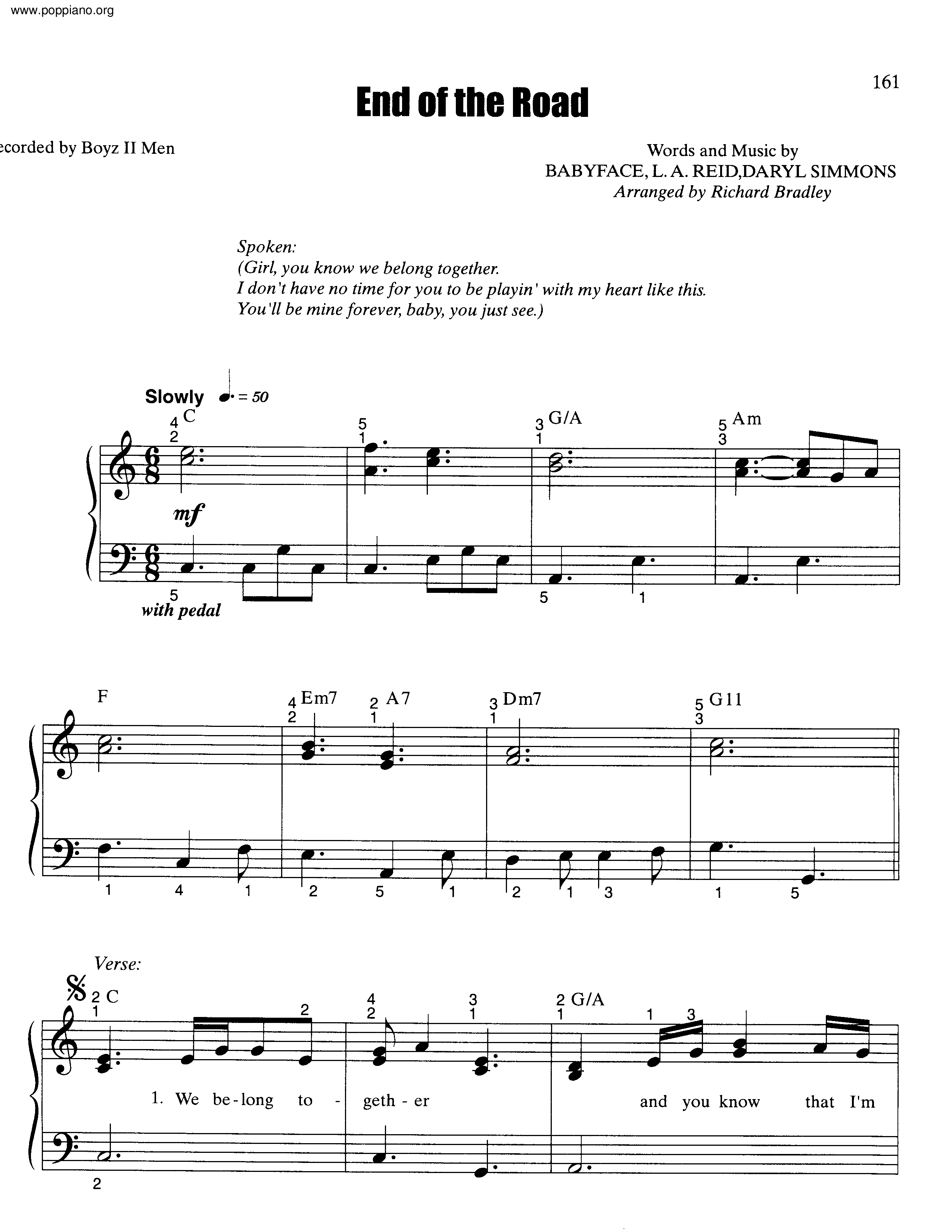 Boyz II Men End Of The Road Sheet Music Pdf Free Score Download boyz-ii-men-end-of-the-road-sheet-music-pdf-free-score-download