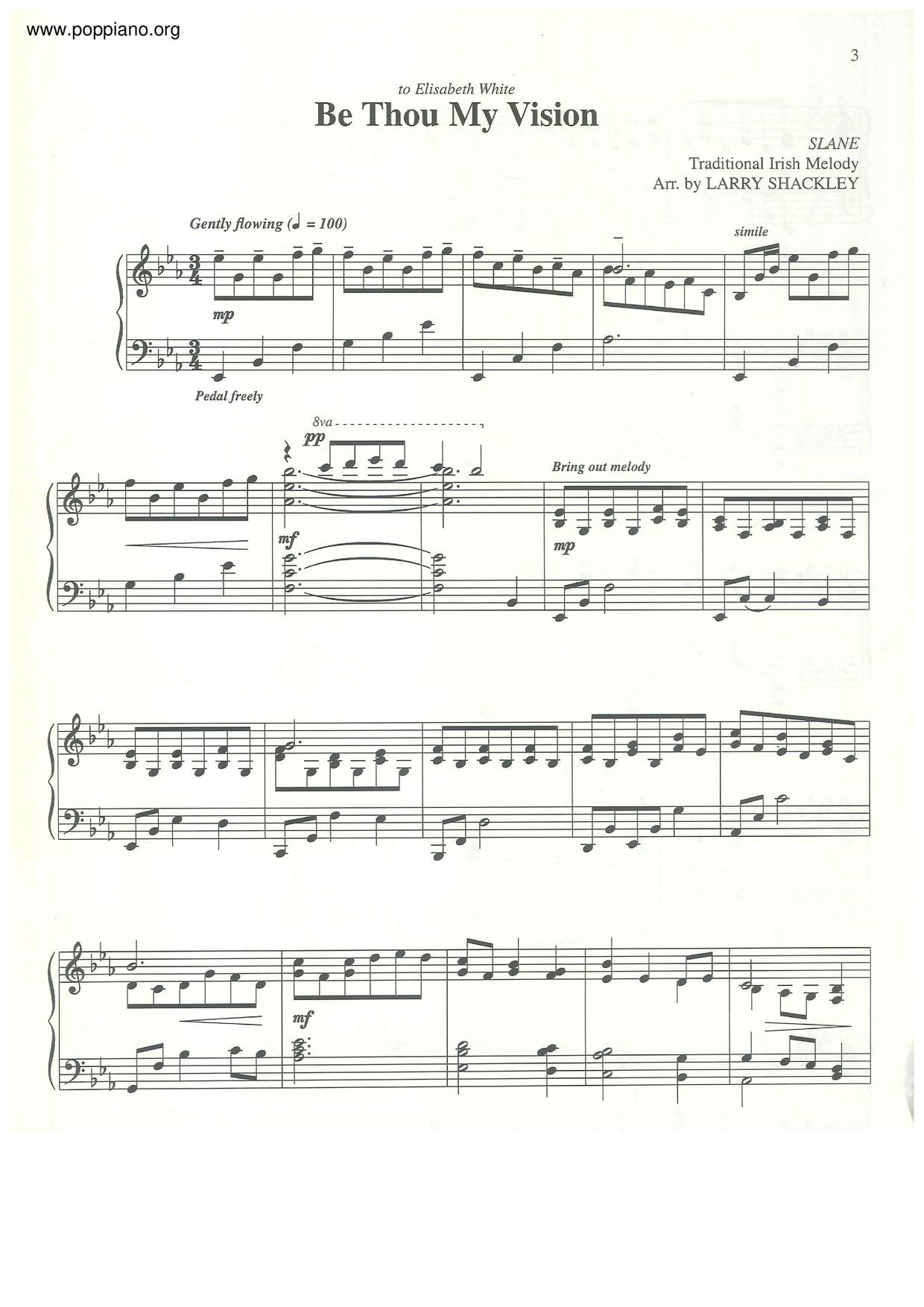 ★ 詩歌-Be Thou My Vision Sheet Music pdf, - Free Score Download