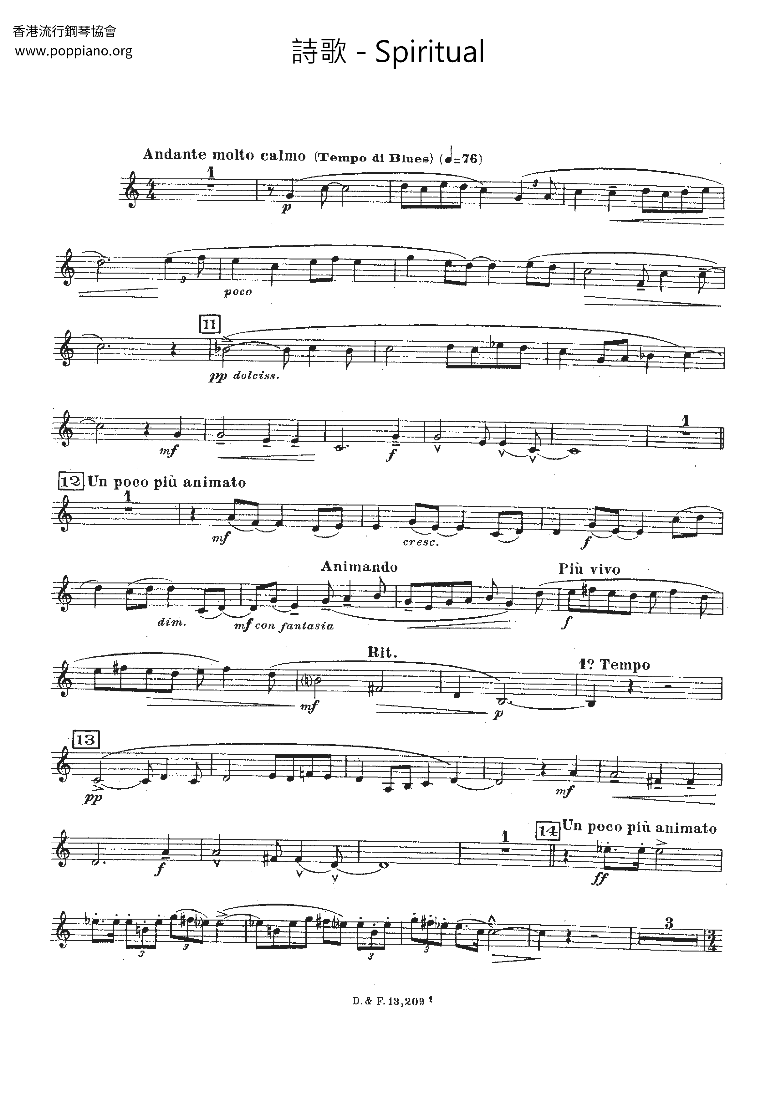 hymn-Spiritual Sheet Music pdf, - Free Score Download ★