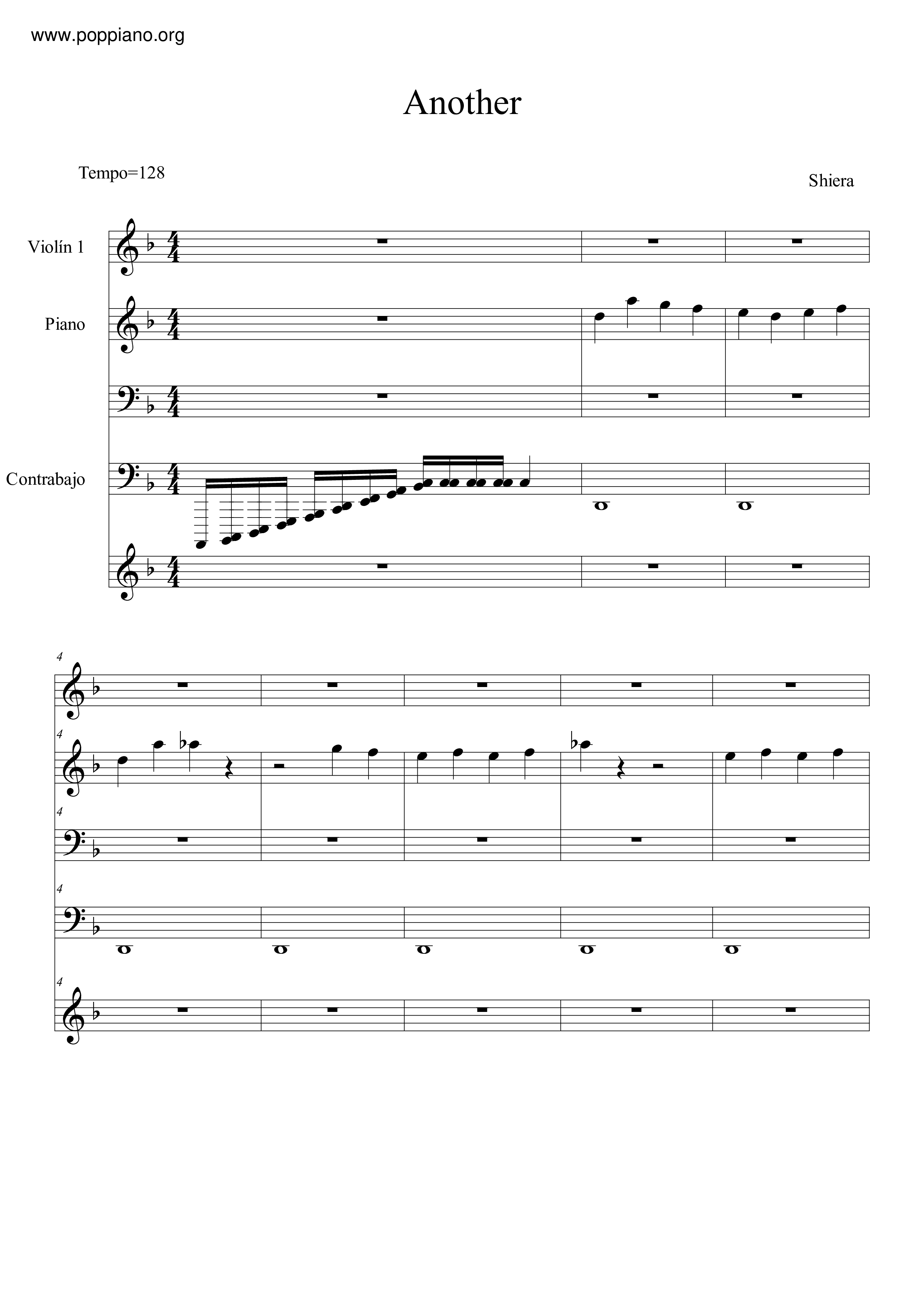 Another-Track 1 Sheet Music pdf, - Free Score Download ★