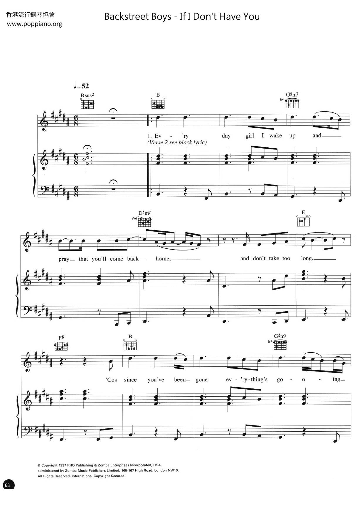 Backstreet Boys If I Don t Have You pdf backstreet-boys-if-i-don-t-have-you-pdf