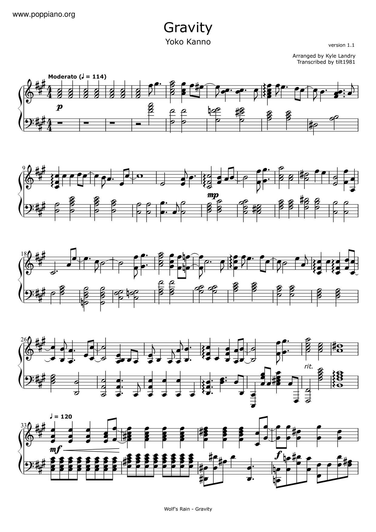 43+ Gravity Piano Sheet Music Pdf Pics | Piano Music