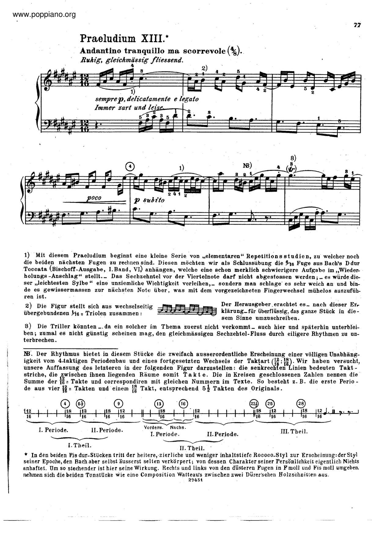 Bach-The Well-Tempered Clavier: Book 1, BWV 846-869: I. Prelude in C ...