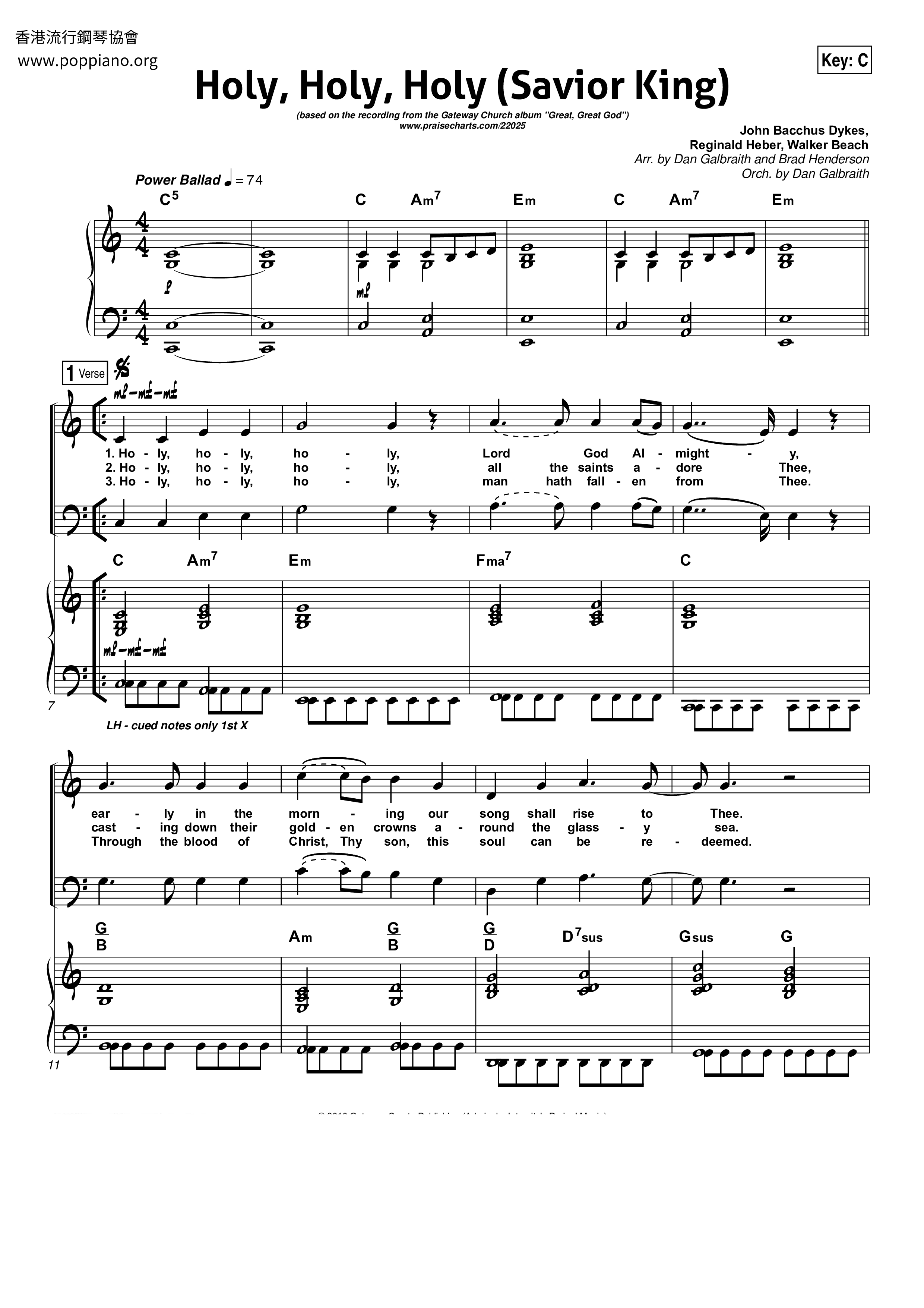 Hymn-Holy Holy Holy Sheet Music pdf, - Free Score Download ★