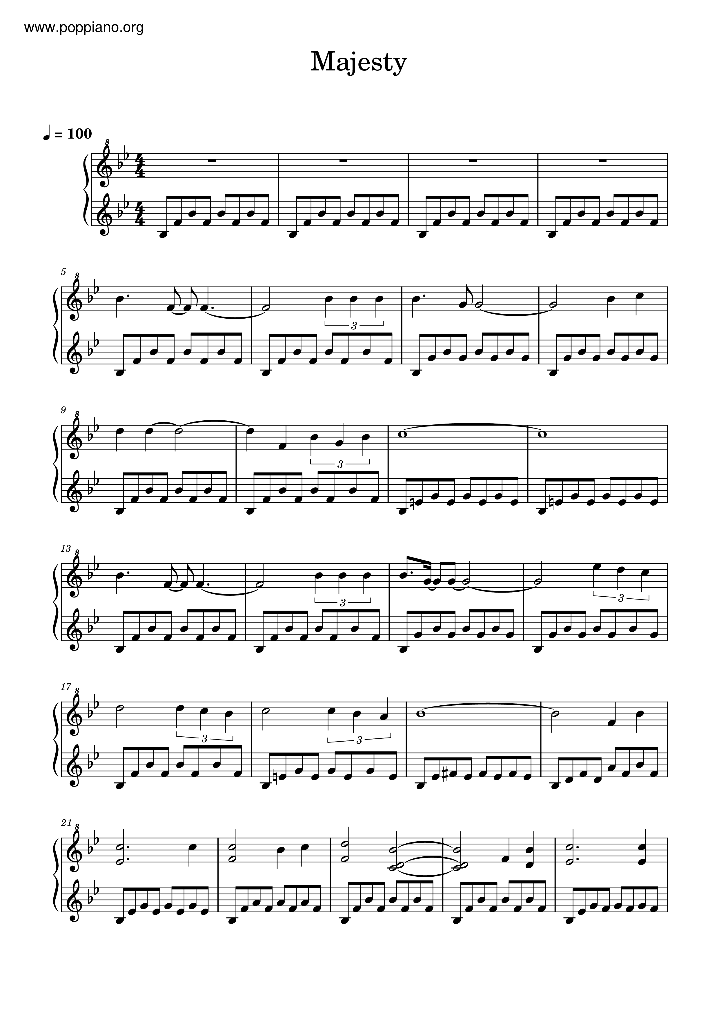 Hymn-Majesty Sheet Music pdf, - Free Score Download ★