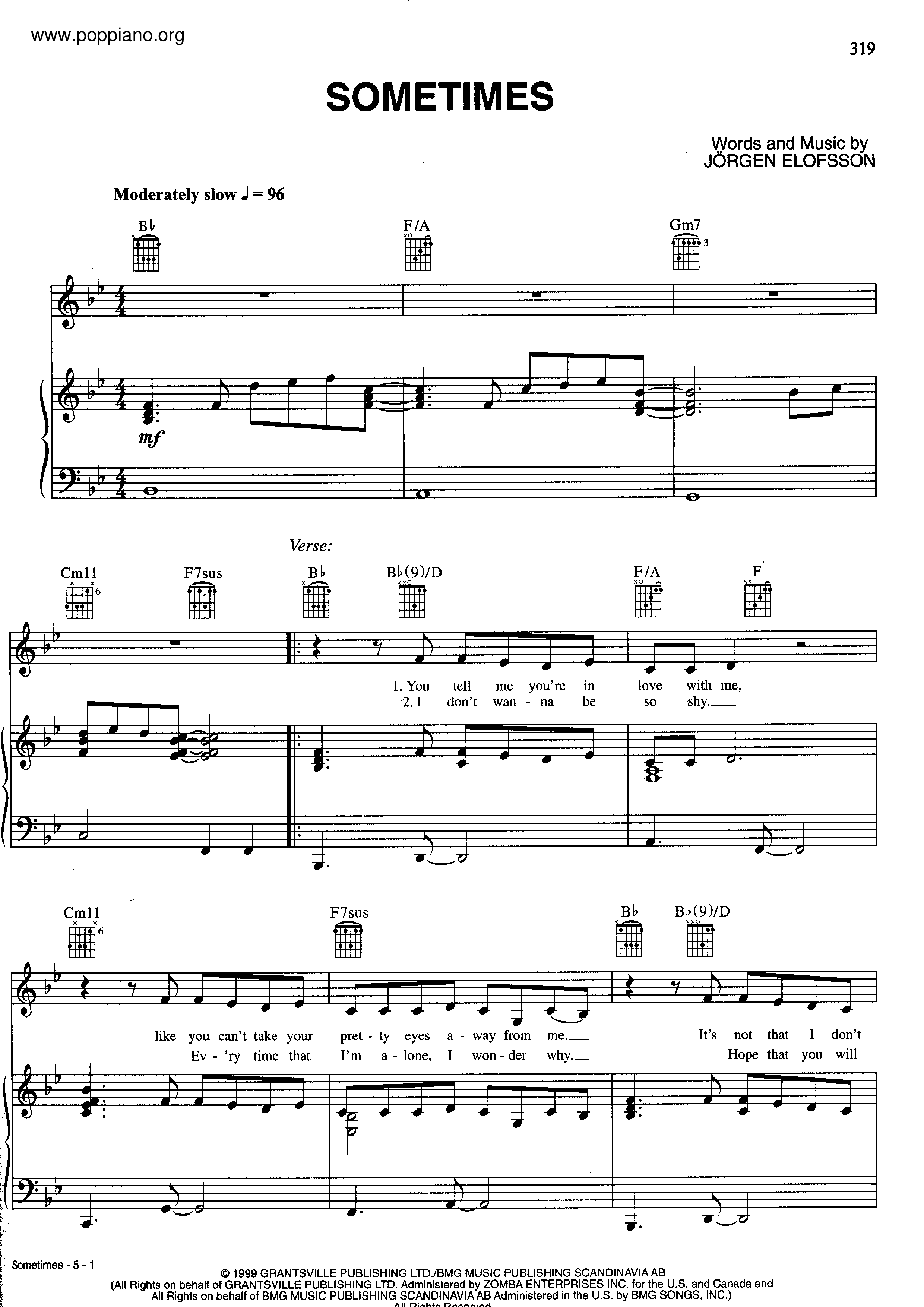 Sometimes Sheet Music Piano Score Free PDF Download HK Pop Piano sometimes-sheet-music-piano-score-free-pdf-download-hk-pop-piano