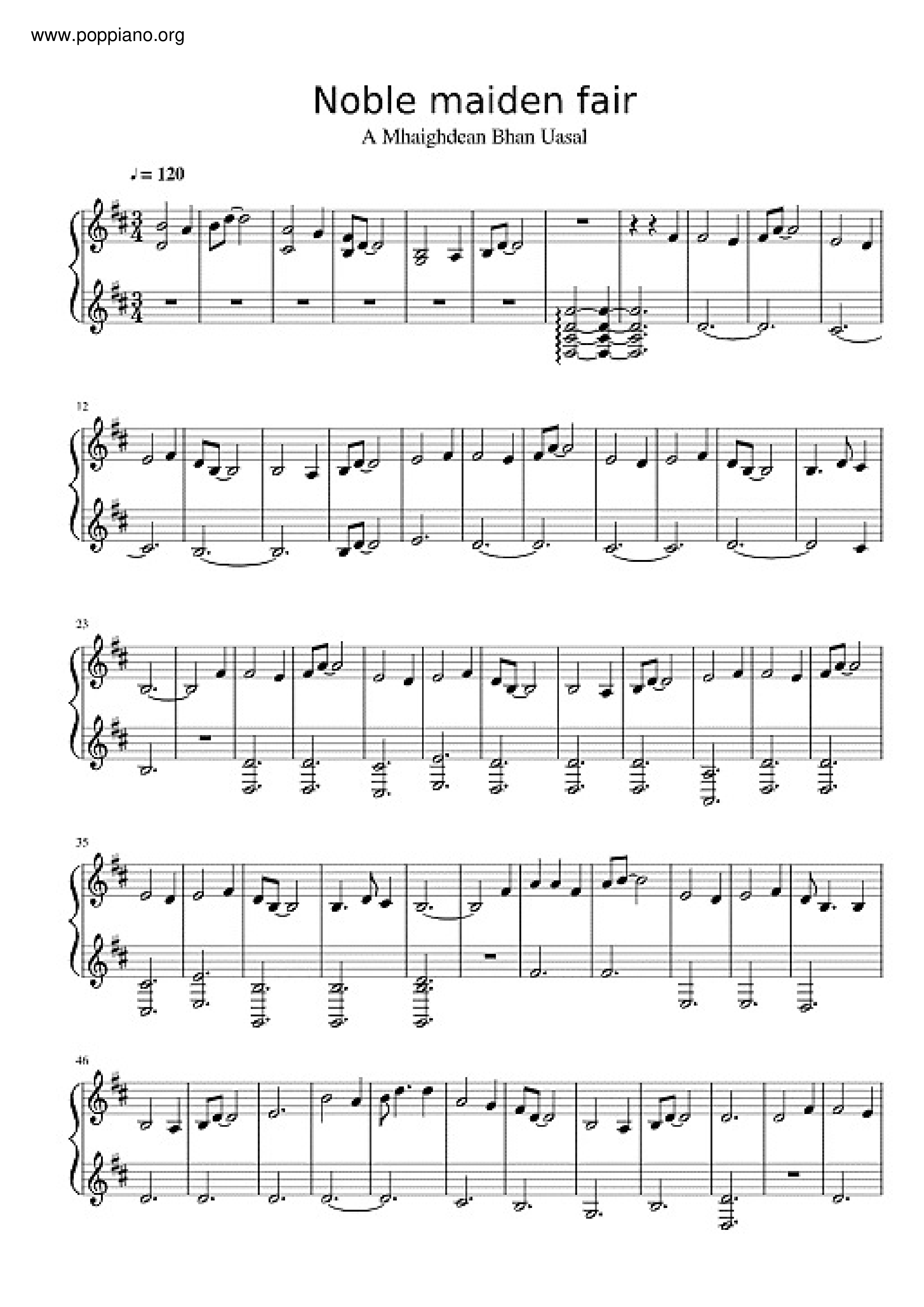 Peigi Barker, Emma Thompson-Noble Maiden Fair (A Mhaighdean Bhan Uasal ...