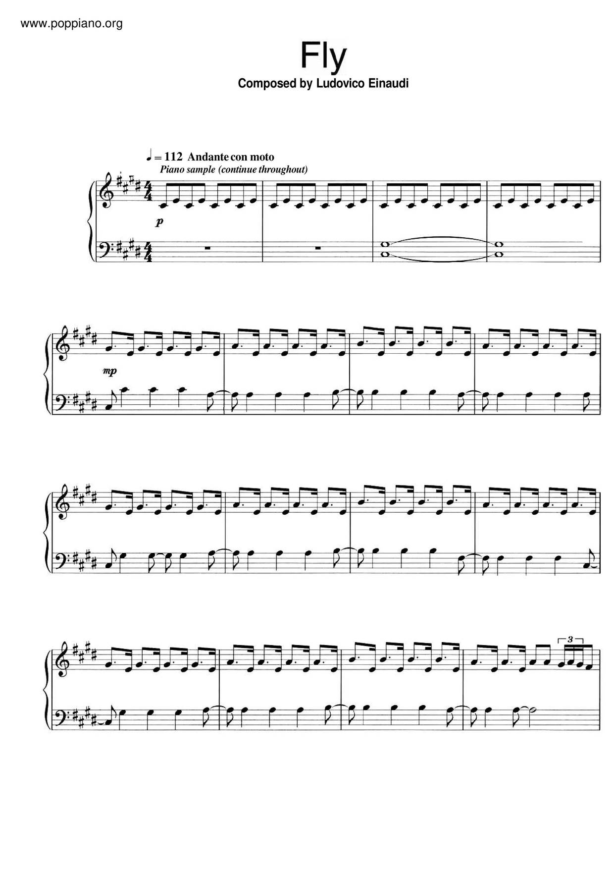 Hymn-Fly Sheet Music pdf, - Free Score Download ★