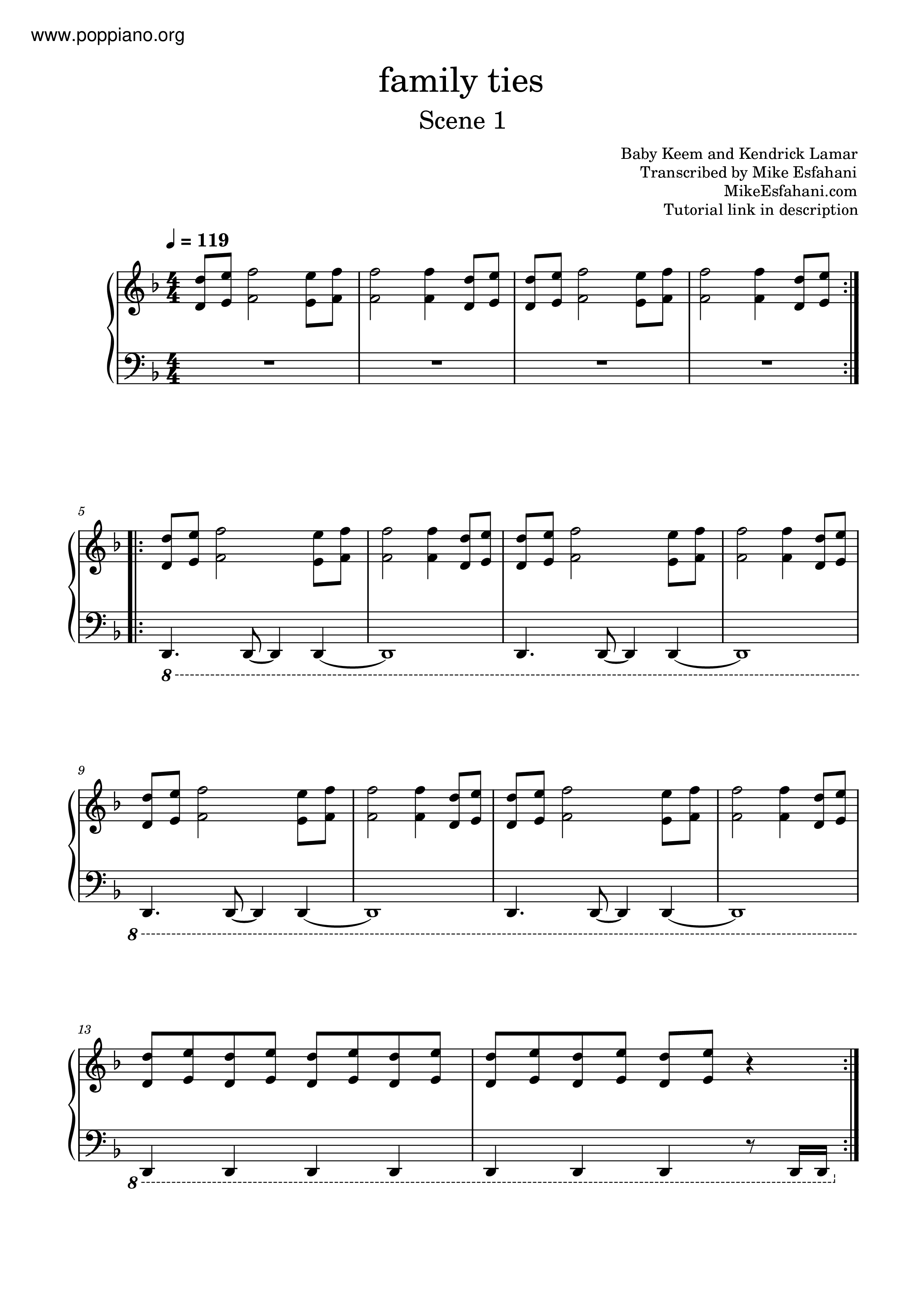 BaKeem Family Ties With Kendrick Lamar Sheet Music Pdf Free Score bakeem-family-ties-with-kendrick-lamar-sheet-music-pdf-free-score