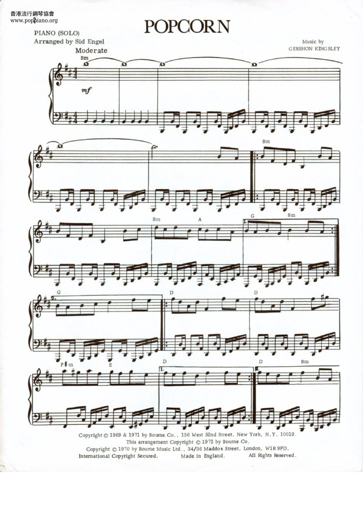 Popcorn Man Piano at Deborah Grant blog